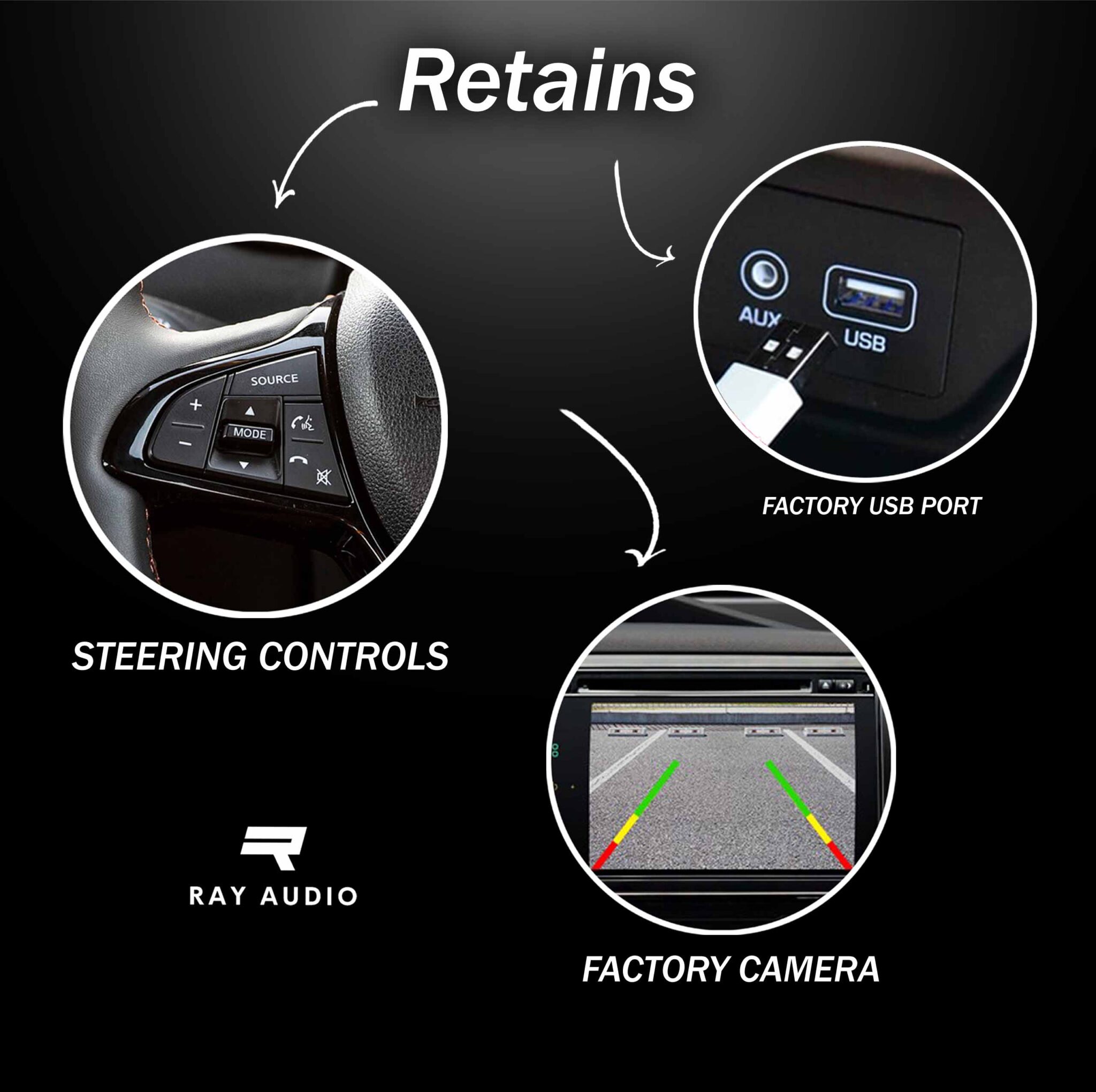 Ray Audio Holden Cruze 2009-2017 Apple CarPlay & Android Auto Bluetooth ...